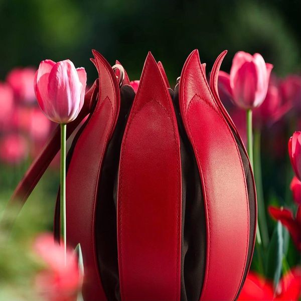 Leather Tulip Bags – Trends